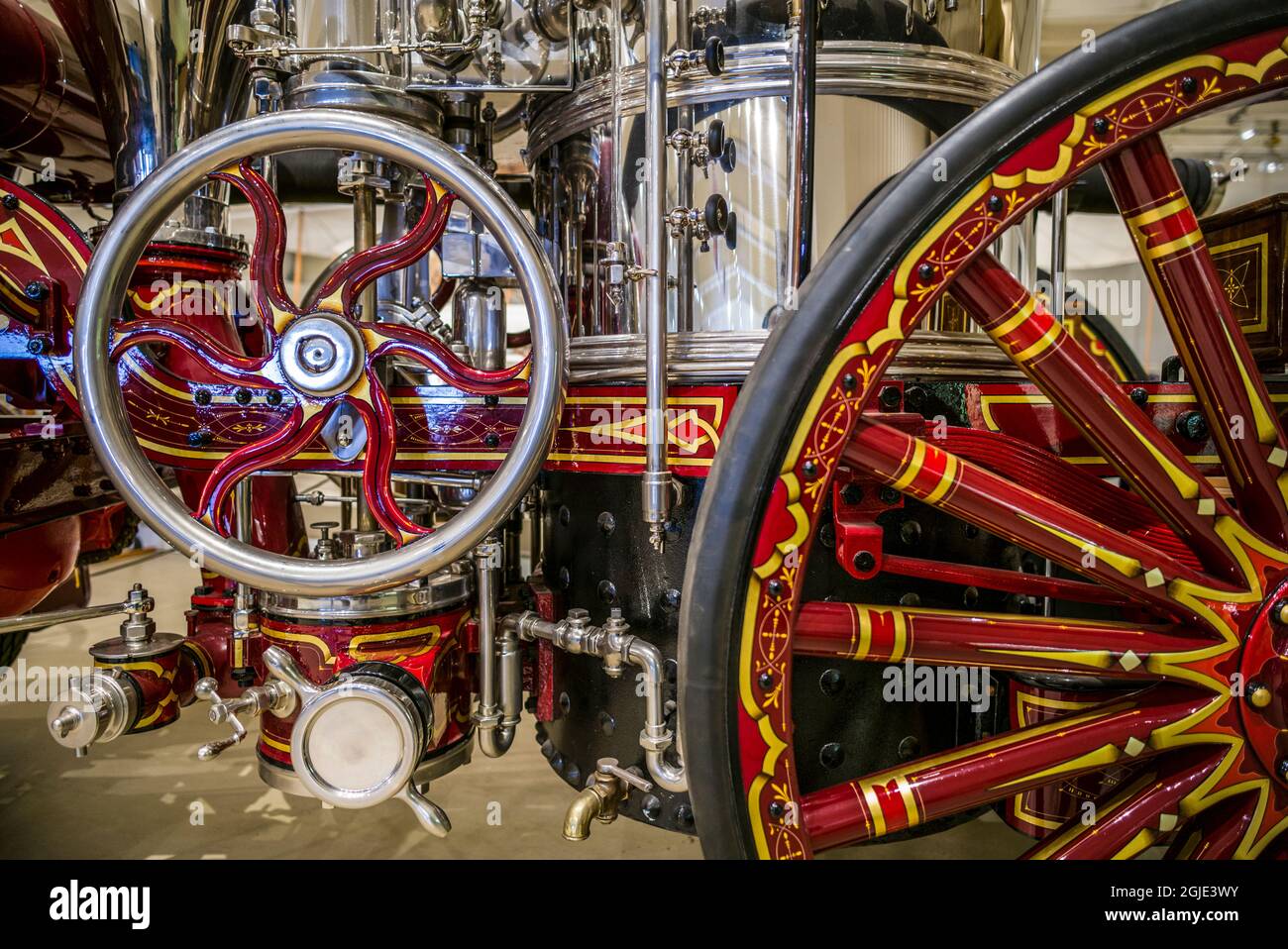 USA, Maine, Kennebunkport, Owls Head Transportation Museum, 1904-1918 ...