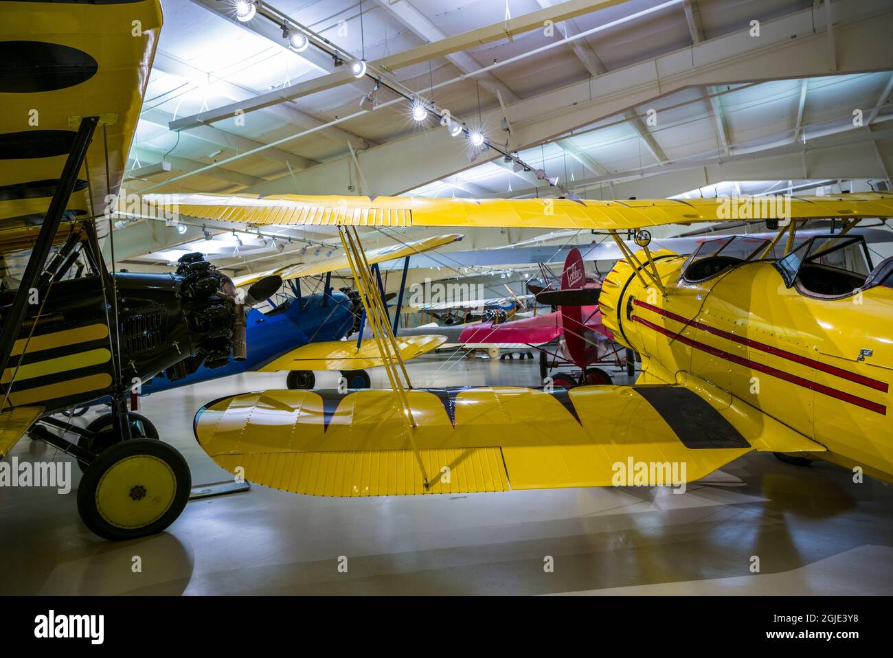 USA, Maine, Kennebunkport, Owls Head Transportation Museum, 1930s-era ...