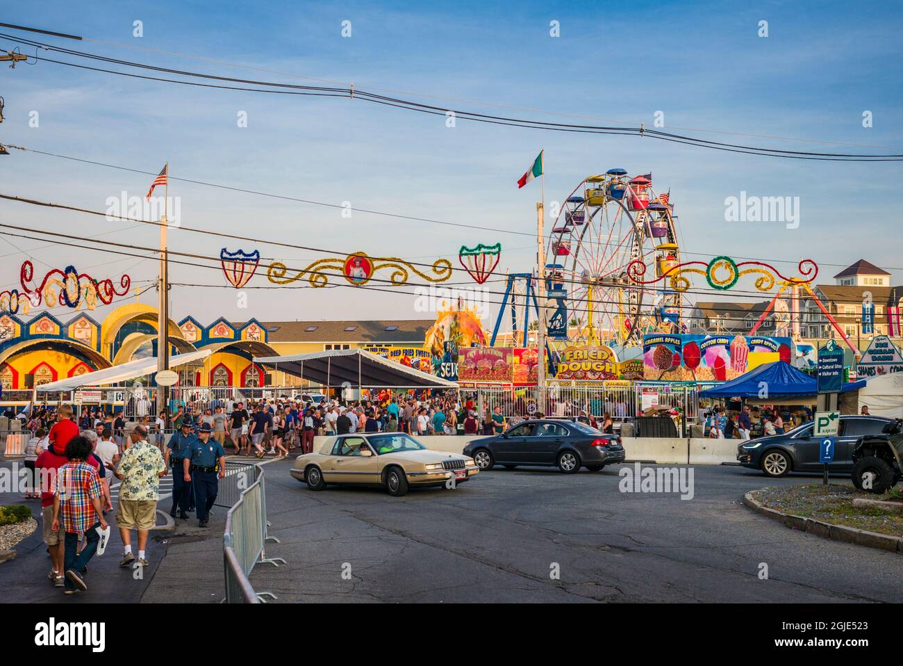 USA, Massachusetts, Cape Ann, Gloucester. Saint Peters Fiesta ...