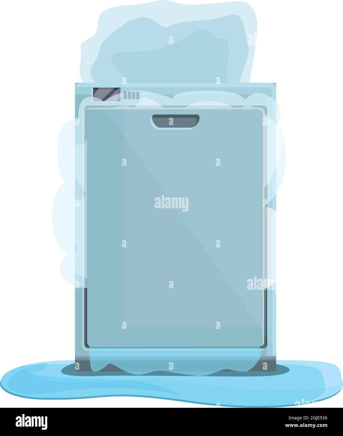 Maintenance dishwasher icon cartoon vector. Repair household. Kitchen ...