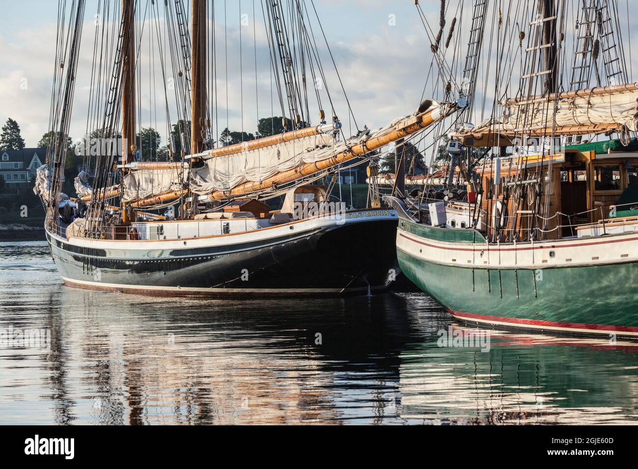 USA, Massachusetts, Cape Ann, Gloucester. Gloucester Schooner Festival ...