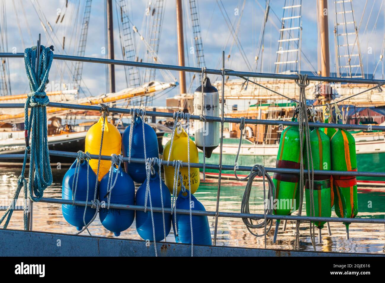 USA, Massachusetts, Cape Ann, Gloucester. Gloucester Schooner Festival ...