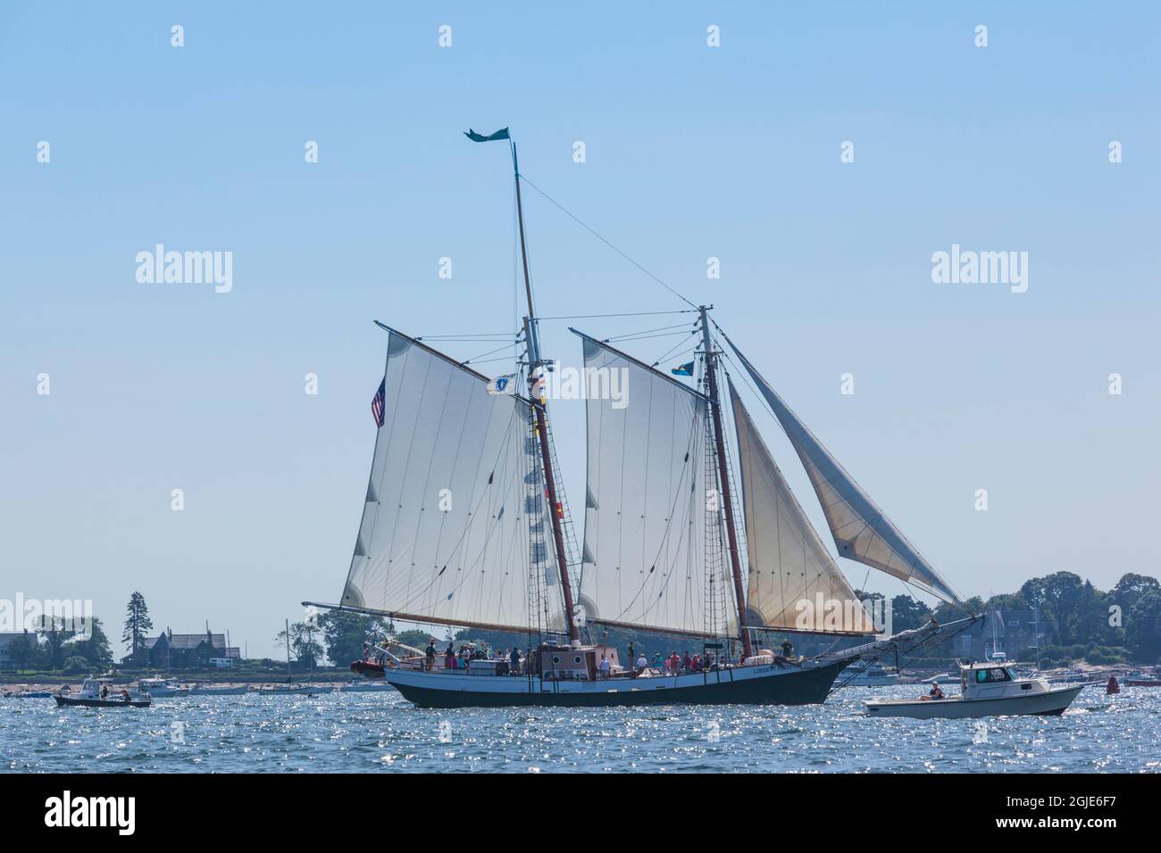 USA, Massachusetts, Cape Ann, Gloucester. Gloucester Schooner Festival ...