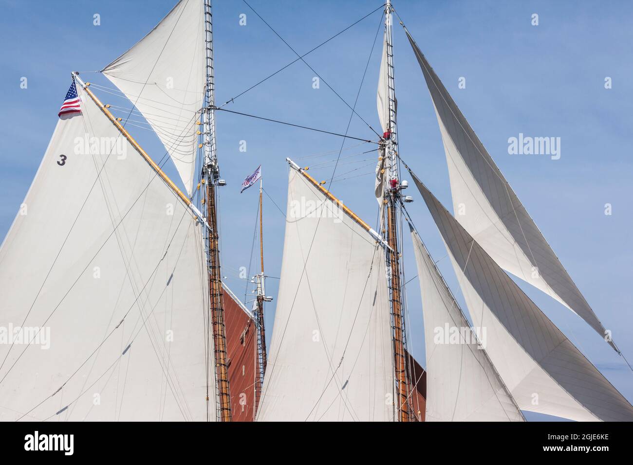 USA, Massachusetts, Cape Ann, Gloucester. Gloucester Schooner Festival ...