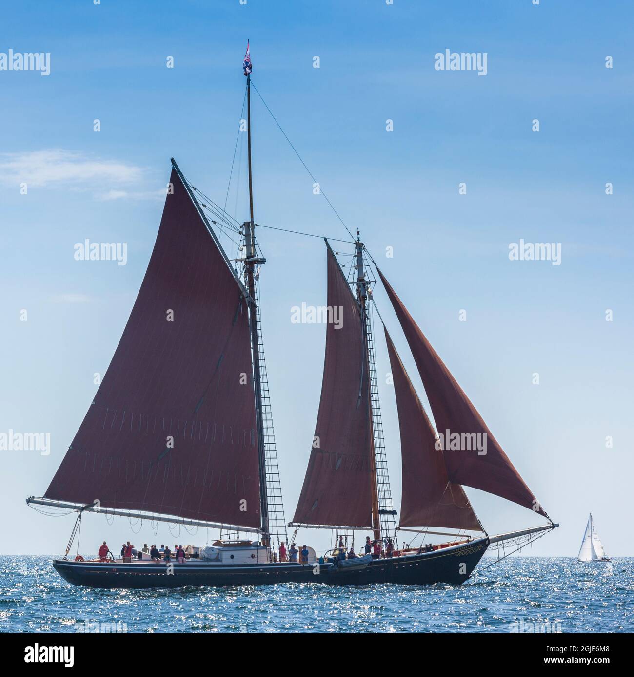 USA, Massachusetts, Cape Ann, Gloucester. Gloucester Schooner Festival ...