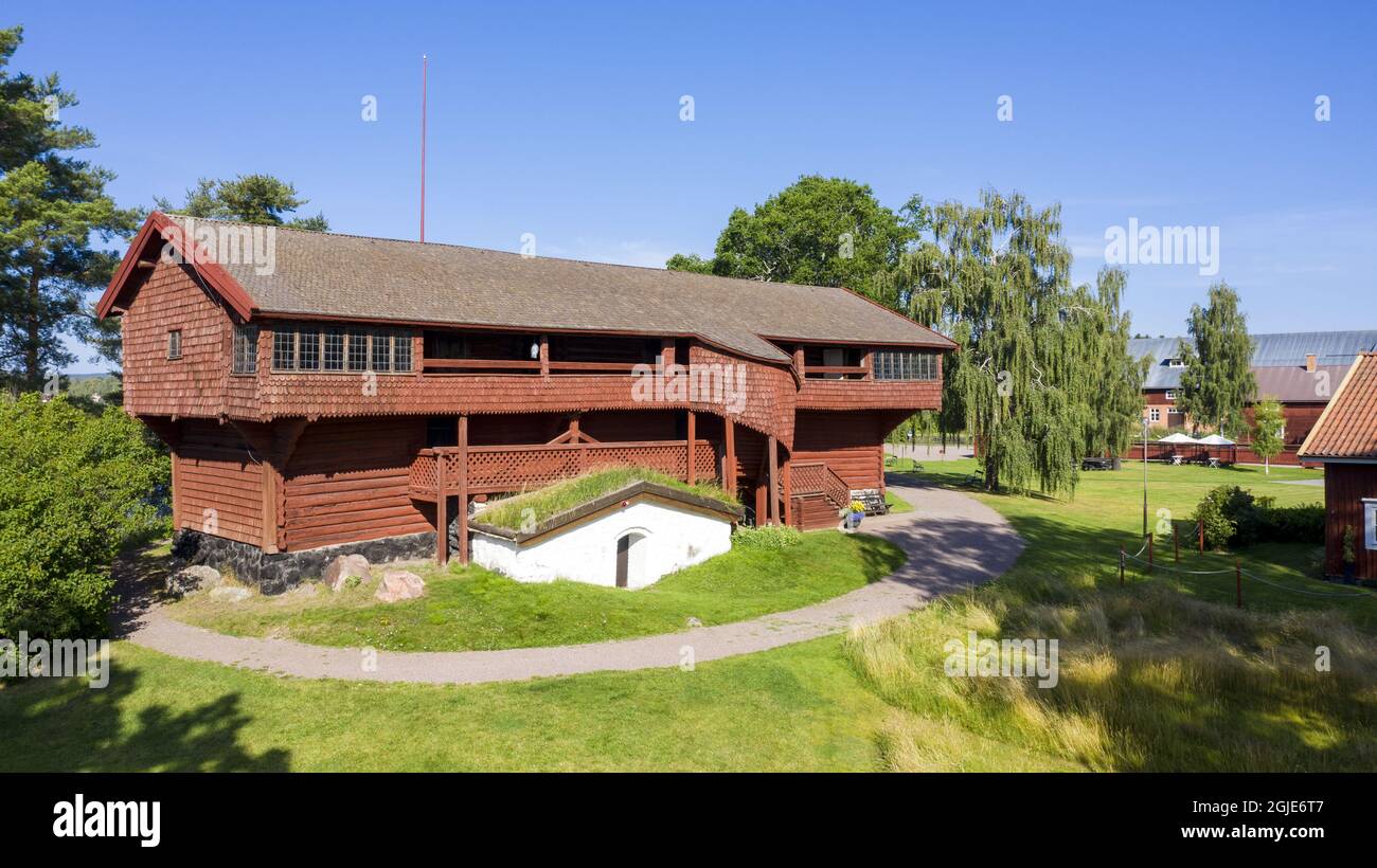 Ornasstugan is a large medieval guest house in Dalarna, Sweden, ating ...