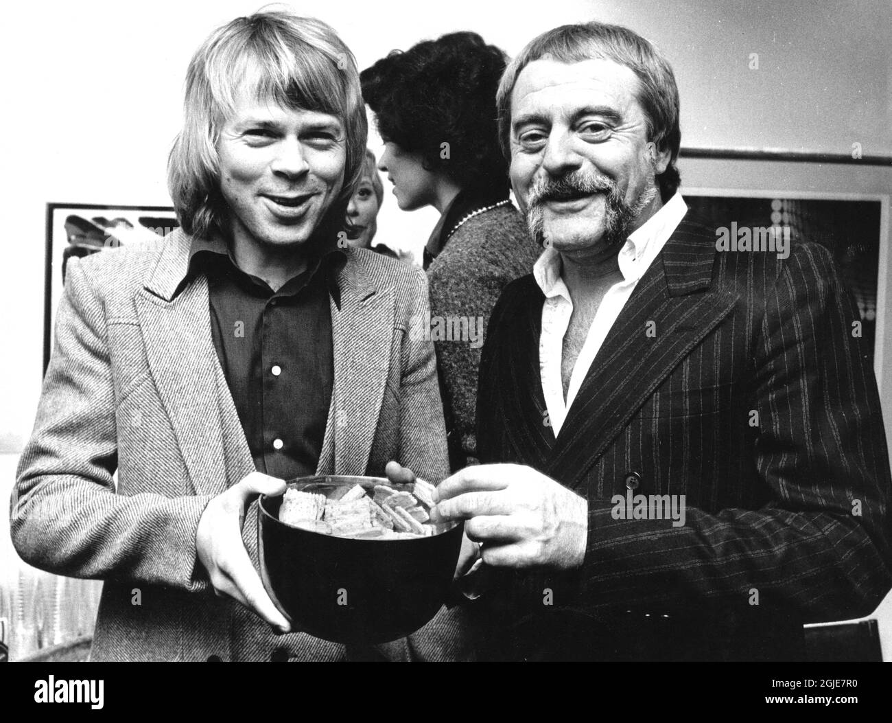 Björn ulvaeus Black and White Stock Photos & Images - Alamy