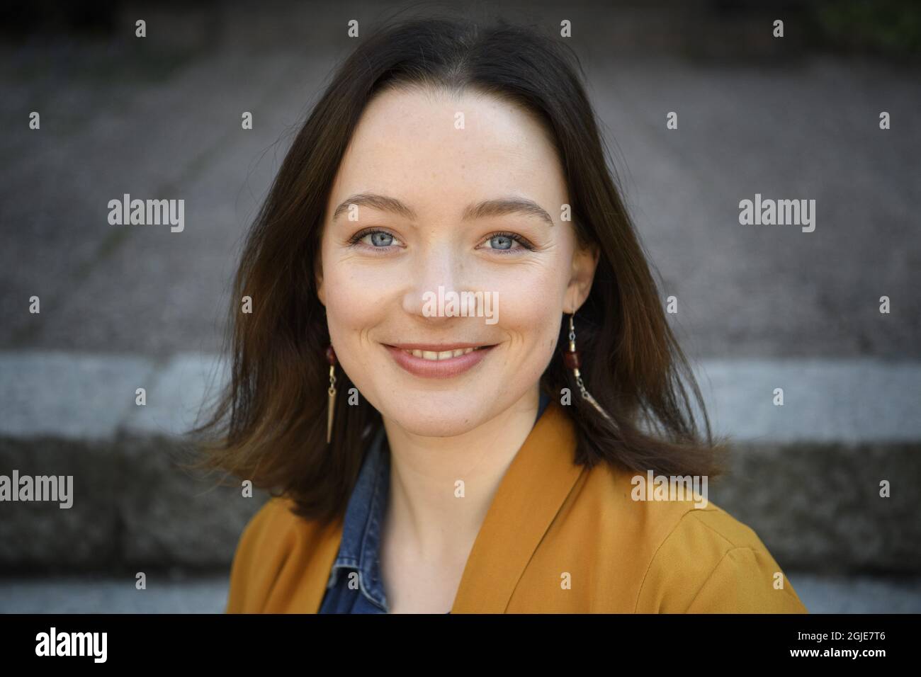 Swedish actress amalia holm scylla ramshorn in motherland hi-res stock ...