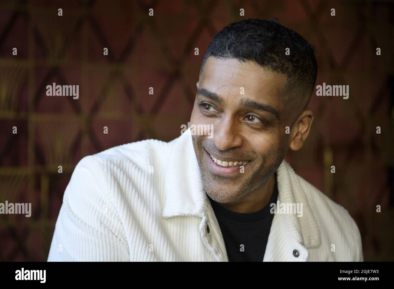 Actor Alexander Karim photographed in Stockholm, Sweden, on April 14 ...