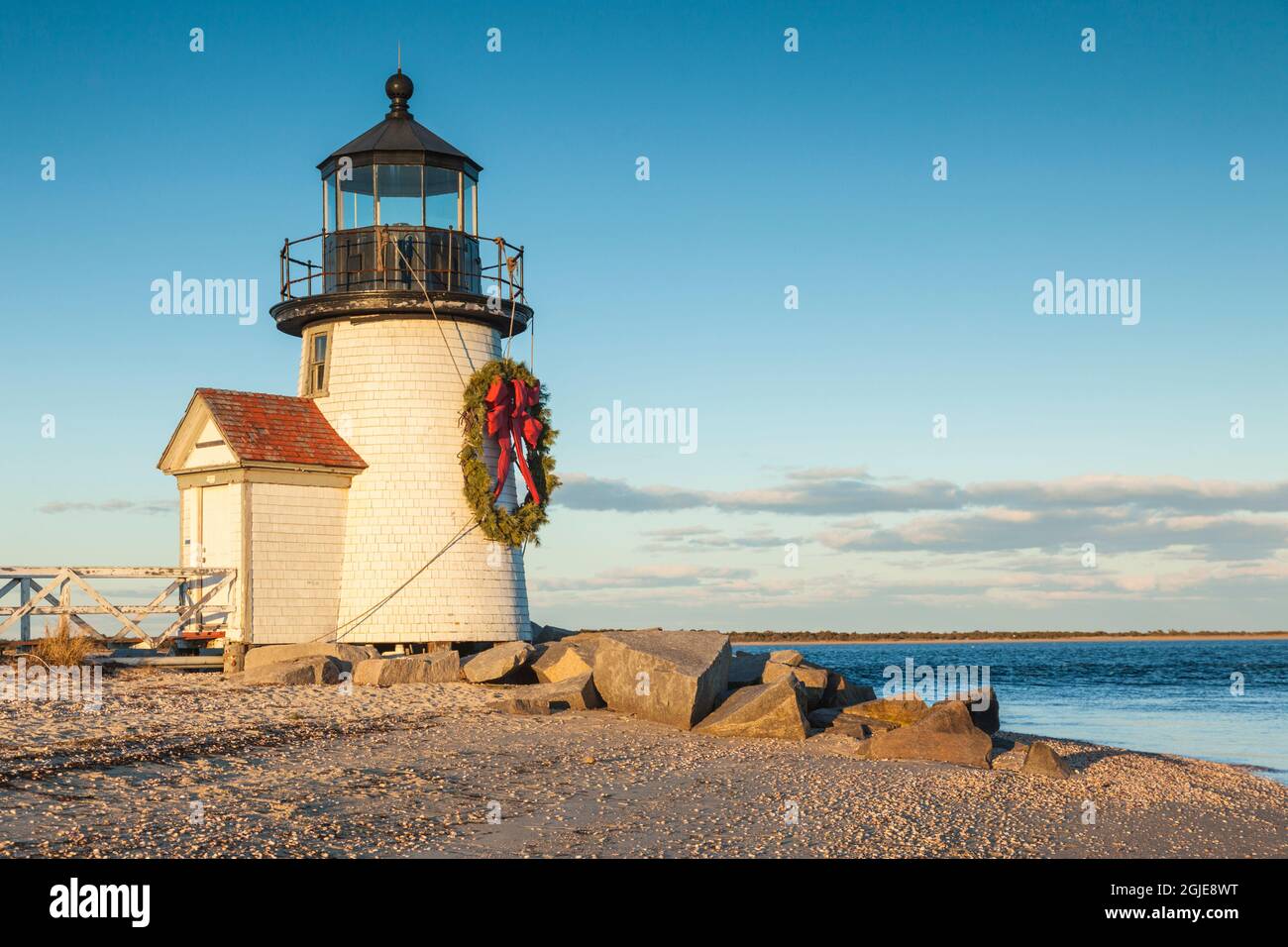 USA, Massachusetts, Nantucket Island. Nantucket Town, Brant Point ...