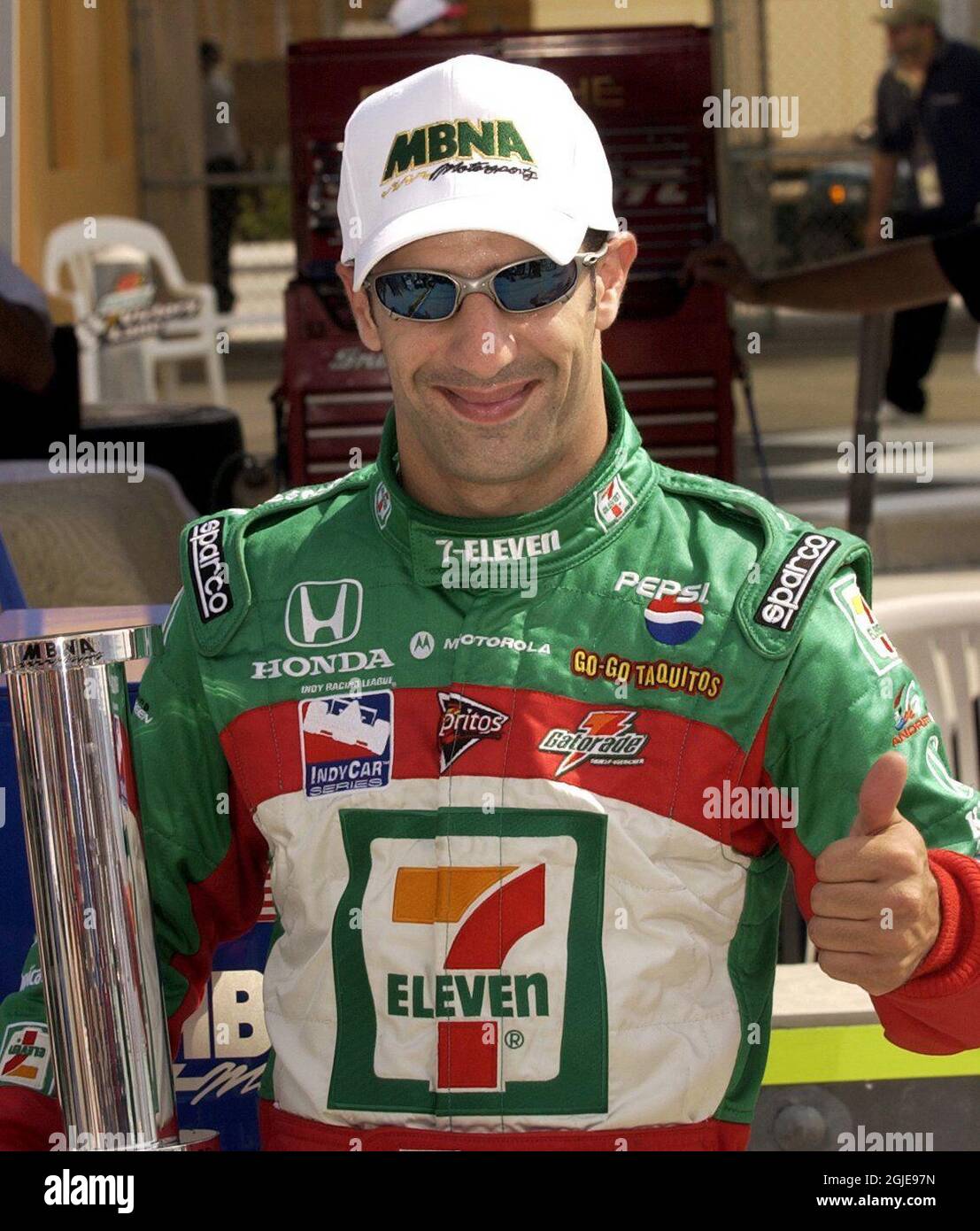 Tony Kanaan, Andretti Green Racing Stock Photo - Alamy