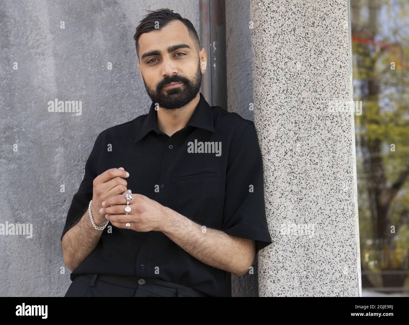 Actor and director Alexander Abdallah, who plays Salim in the Netflix ...