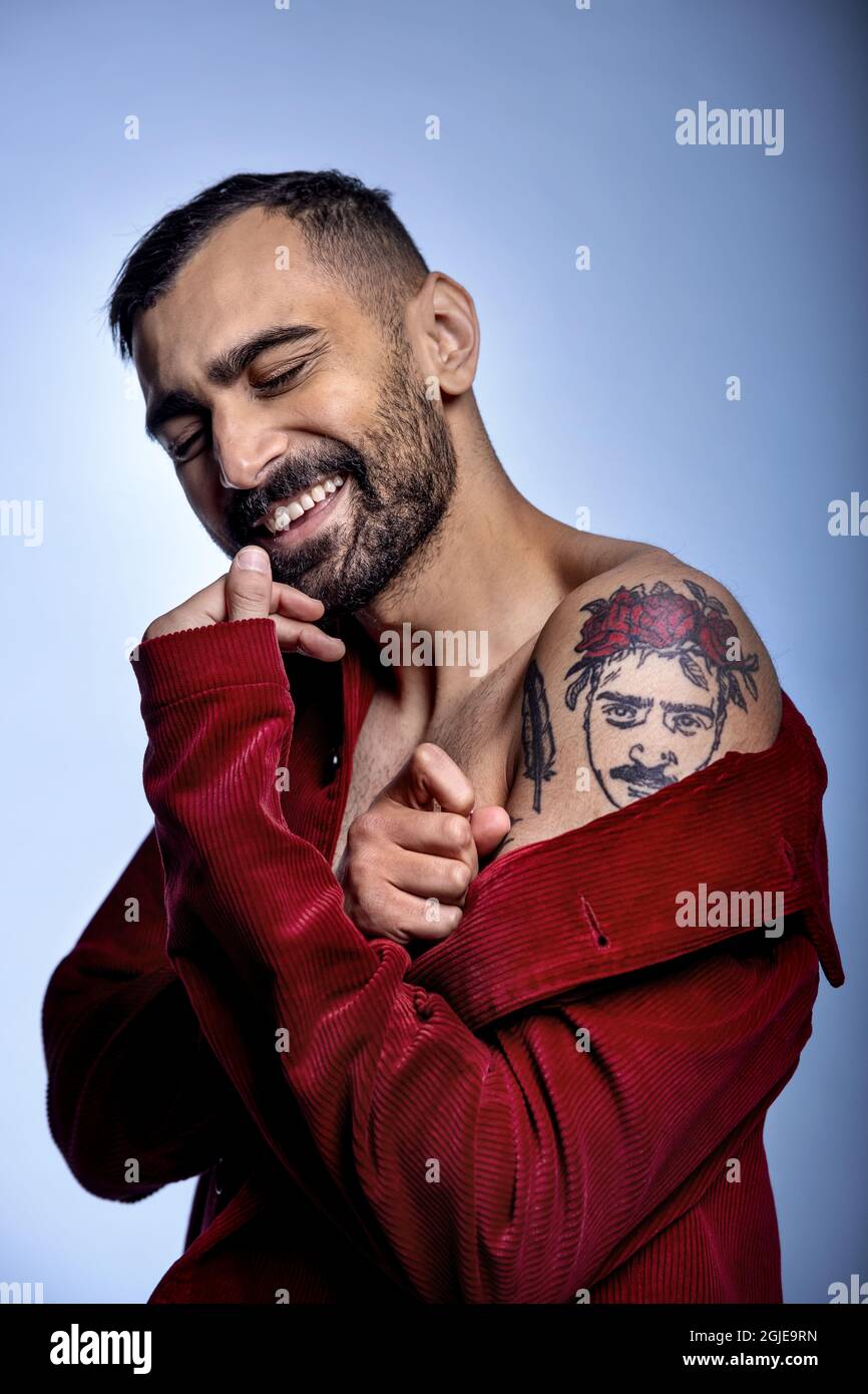 Actor and director Alexander Abdallah, who plays Salim in the Netflix ...