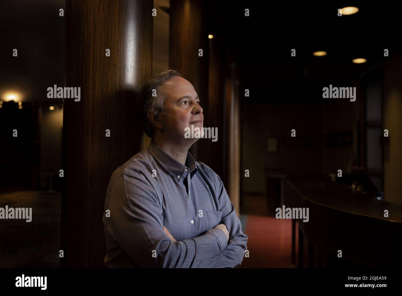 Finnish conductor, Sakari Oramo, OBE, chief conductor of the Royal ...