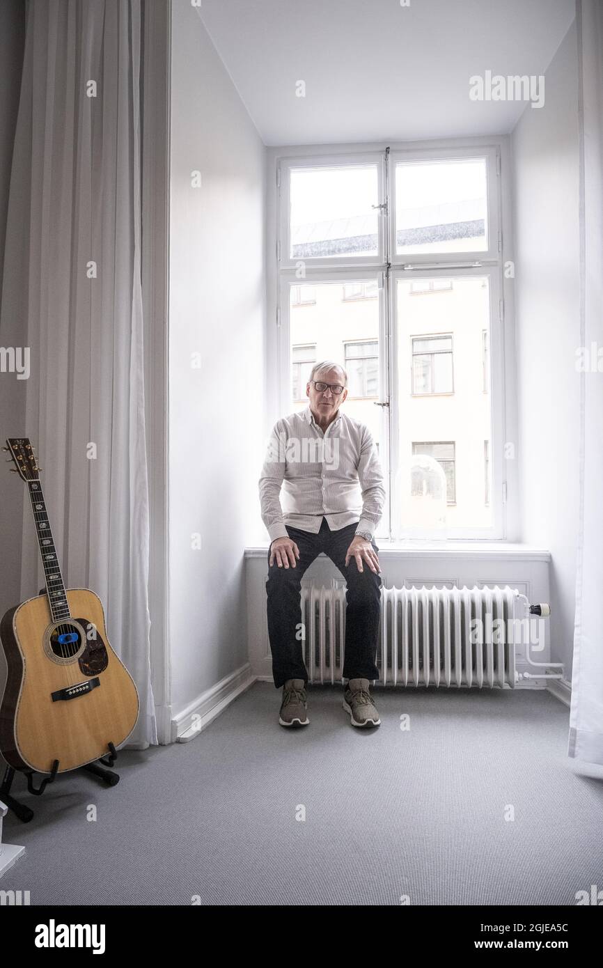 Klas Bergling, father of Avicii (Tim Bergling), photographed in ...