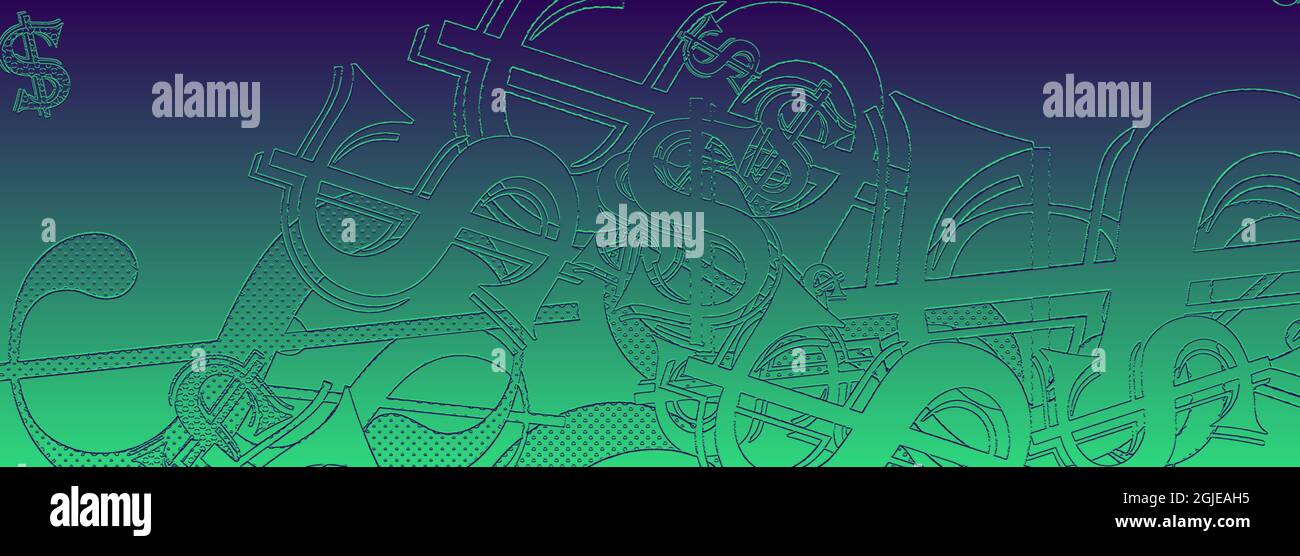 An abstract dollar sign grunge texture background image Stock Photo - Alamy