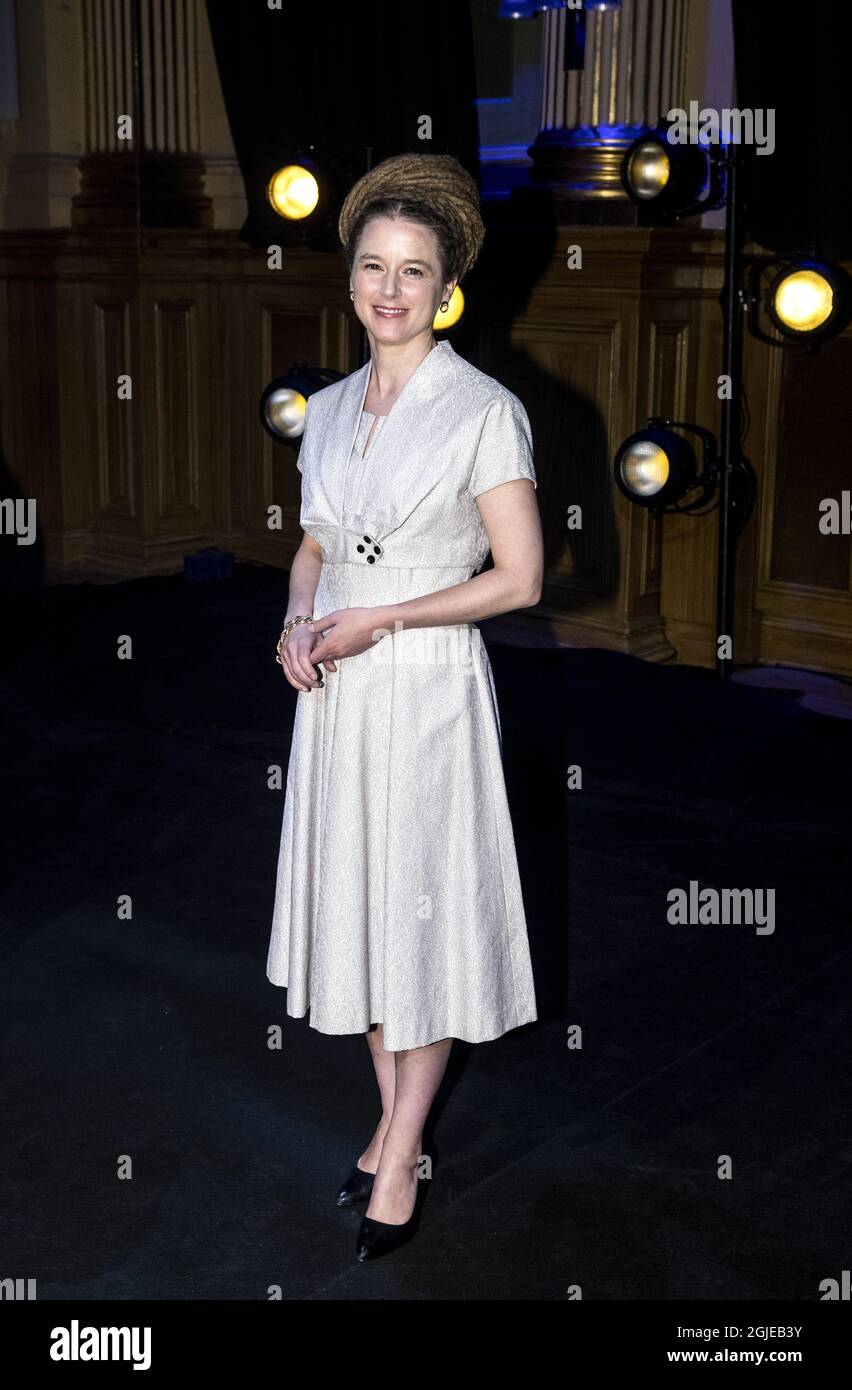 Swedish Minister of Culture and Democracy Amanda Lind attends the Alma ...