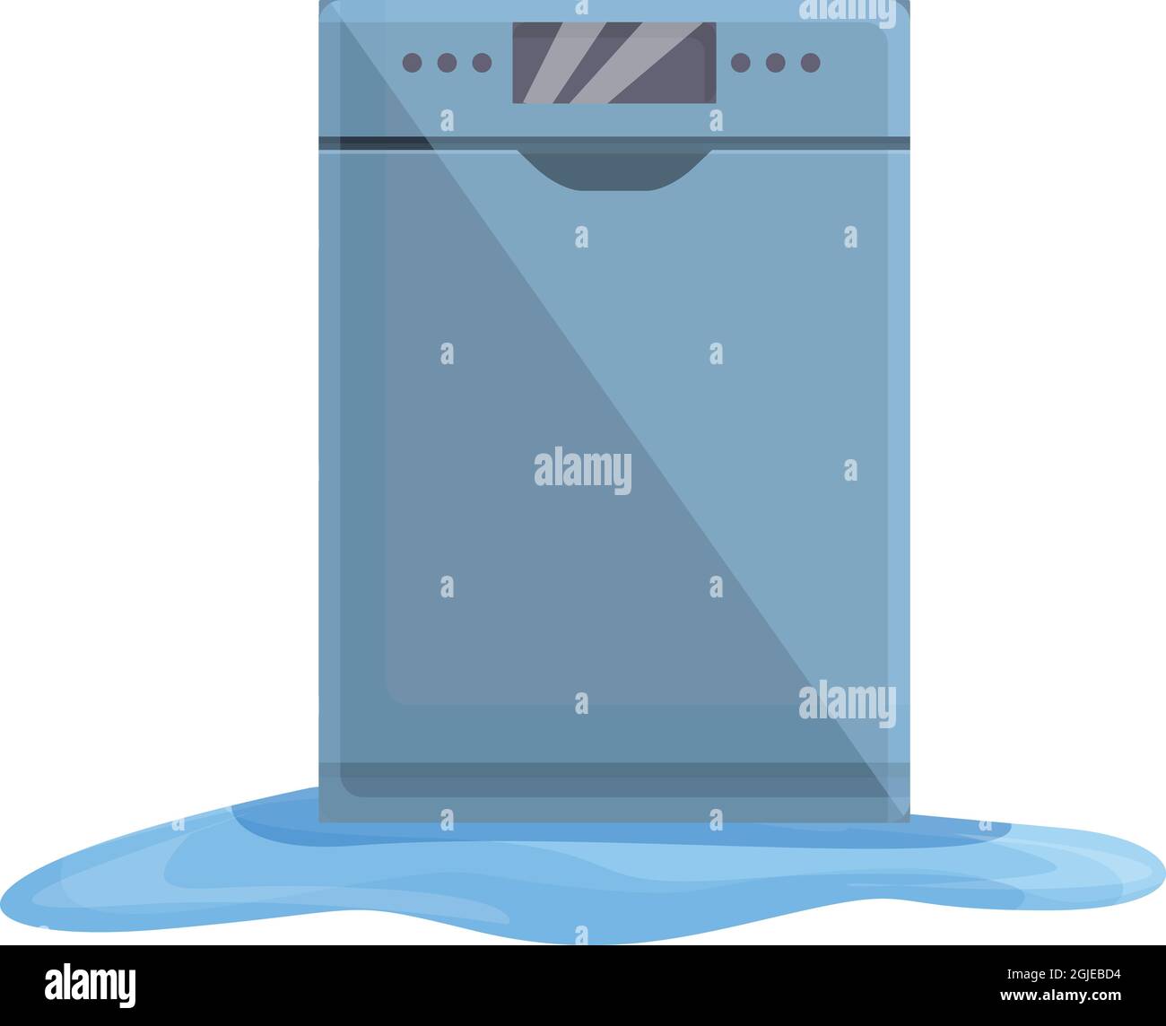 Dish appliance icon cartoon vector. Kitchen dishwasher. Dishware ...