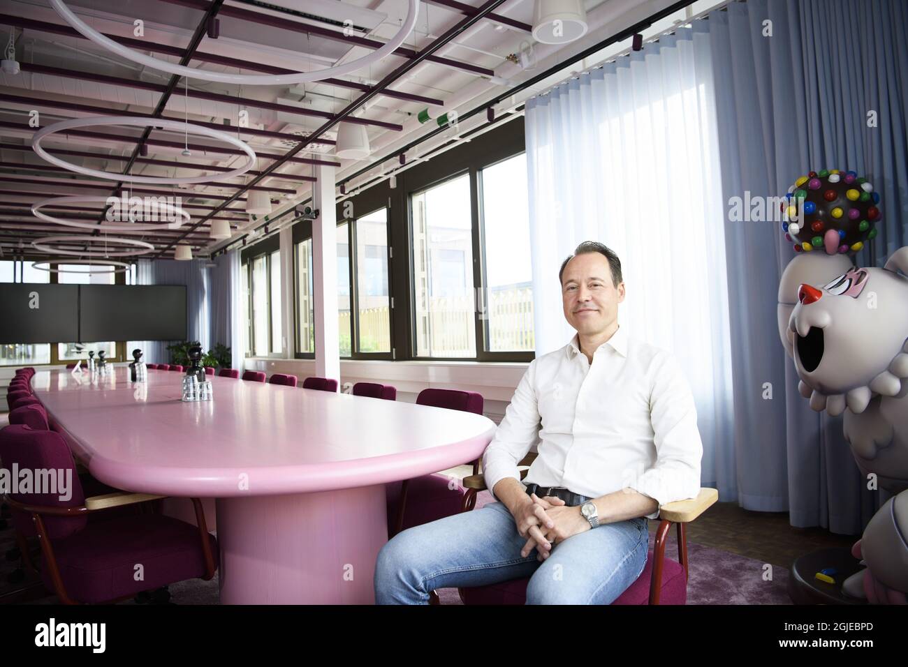 Sebastian Knutsson, chief creative officer and co-founder of King ...