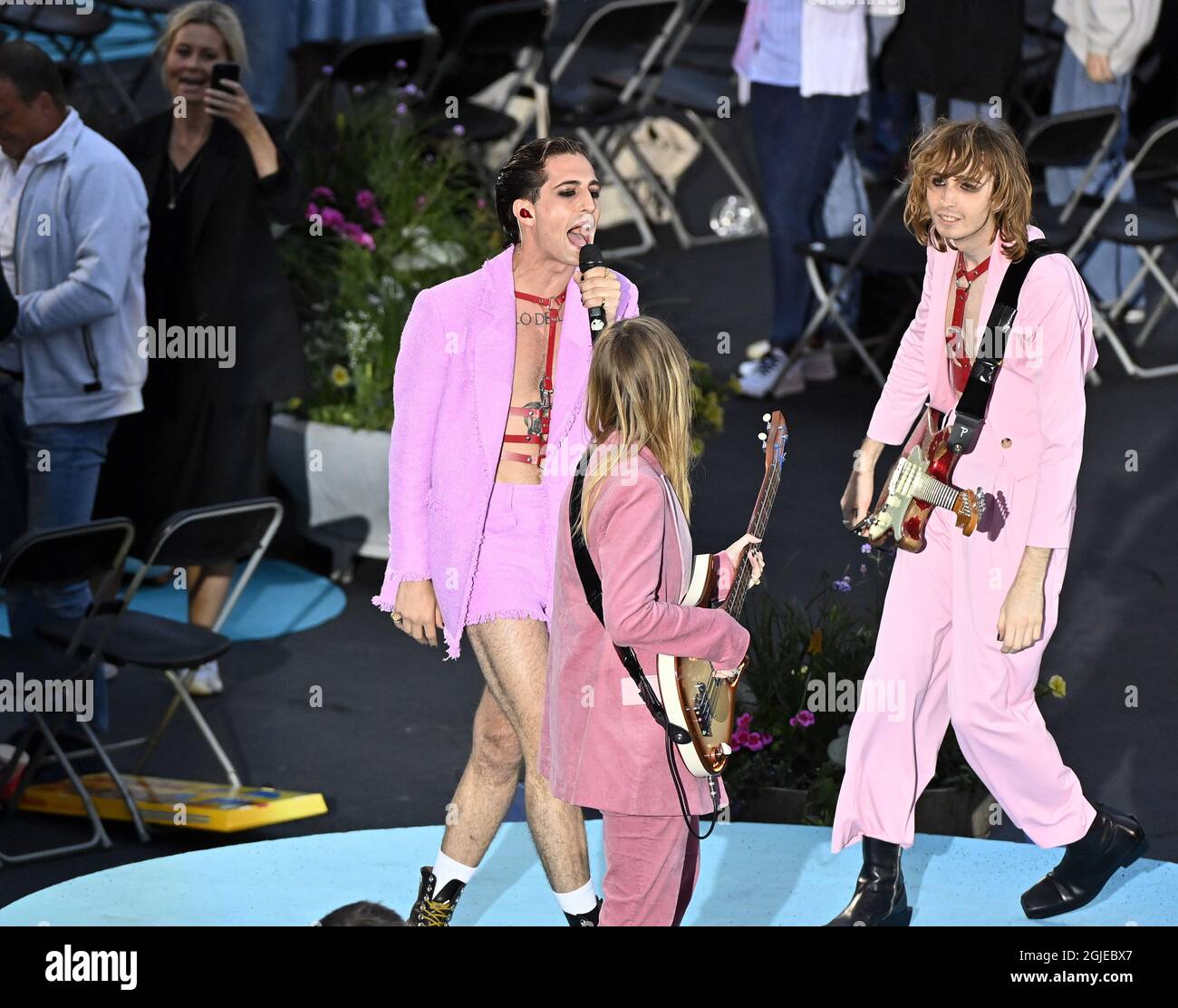Maneskin Eurovision Perform High Resolution Stock Photography and ...