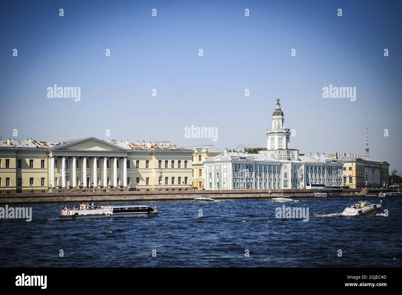 The Kunstkamera in Saint Petersburg is the first museum in Russia. The ...