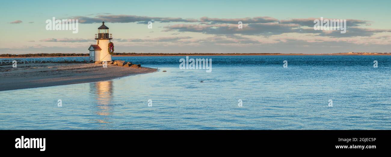 USA, New England, Massachusetts, Nantucket Island, Nantucket Town ...