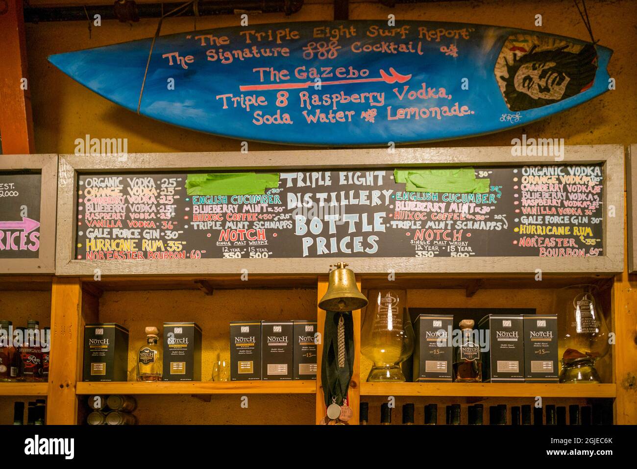 USA, New England, Massachusetts, Nantucket Island, Cisco, Cisco Brewery ...