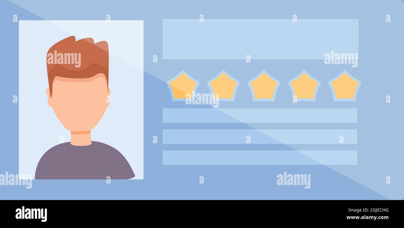 Boy cv icon cartoon vector. Job search. Employee staff Stock Vector ...