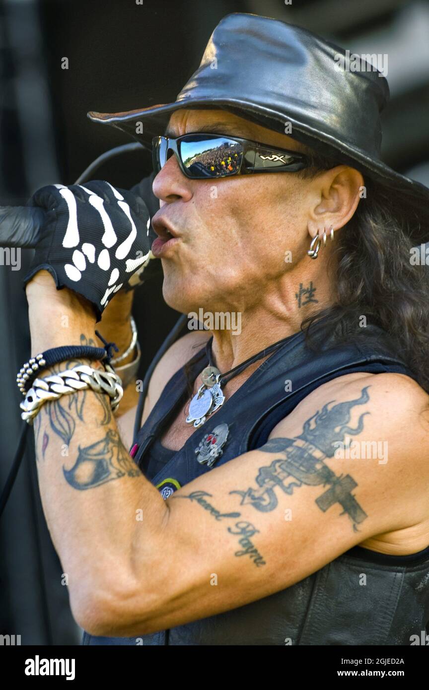 SU.S. glam metal band Ratt played Saturday on Sweden Rock Festival 2008 ...