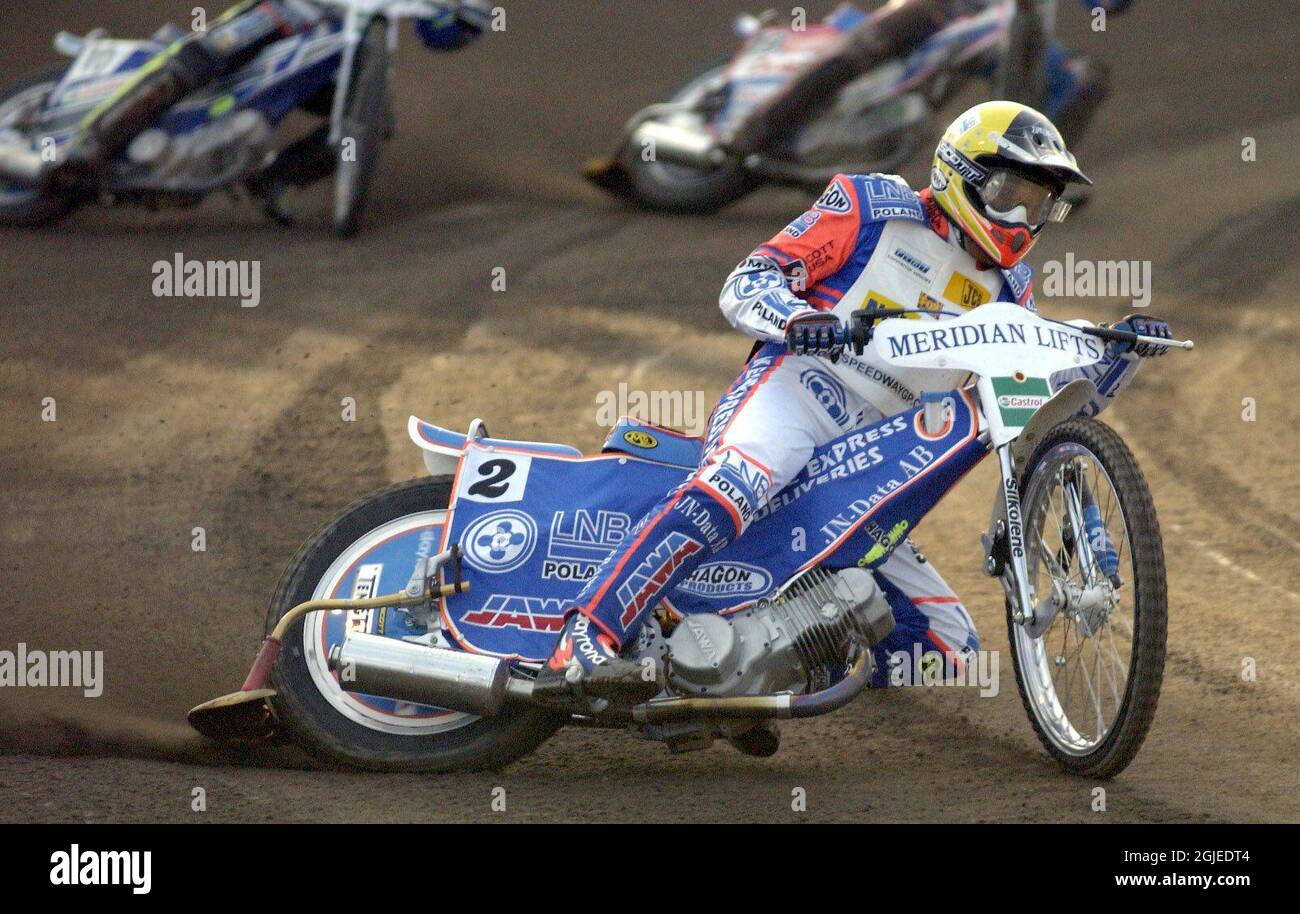 Australia's Jason Crump in action Stock Photo - Alamy