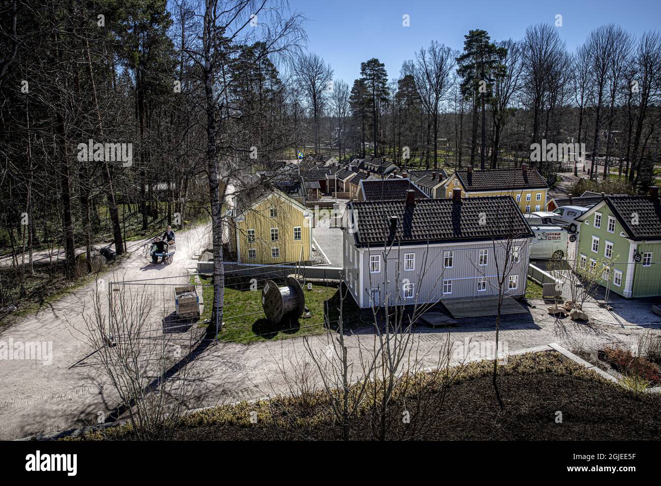Astrid Lindgren's World in Vimmerby is a theatre park where visitors ...