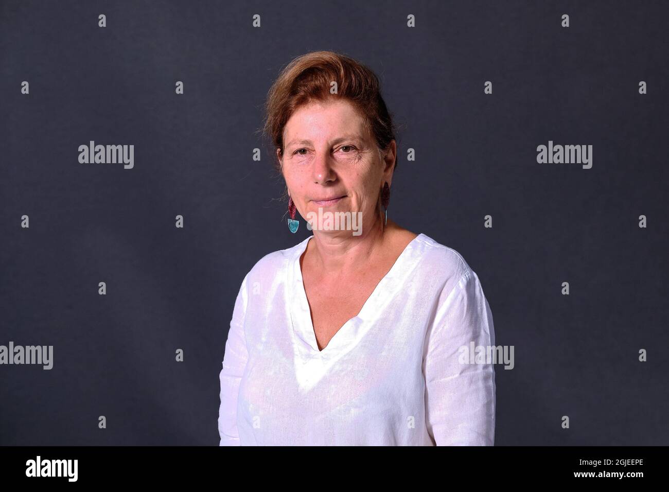Clinical psychologist and writer Caroline Elton attends a photocall ...
