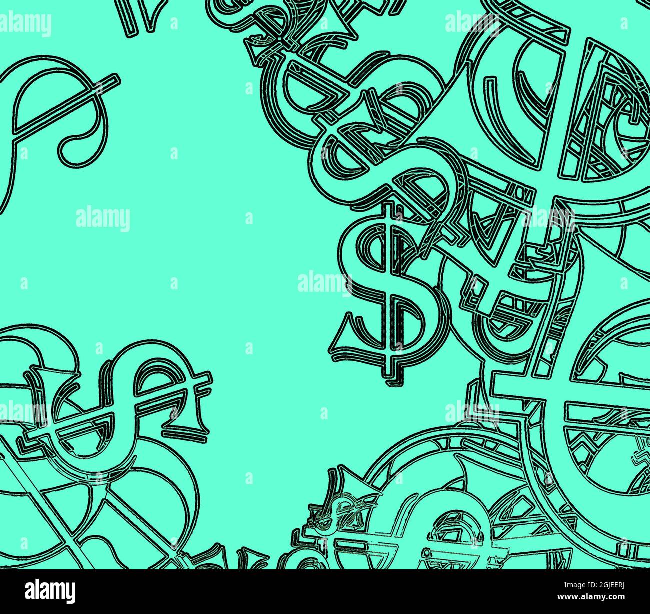 An abstract dollar sign grunge texture background image Stock Photo - Alamy