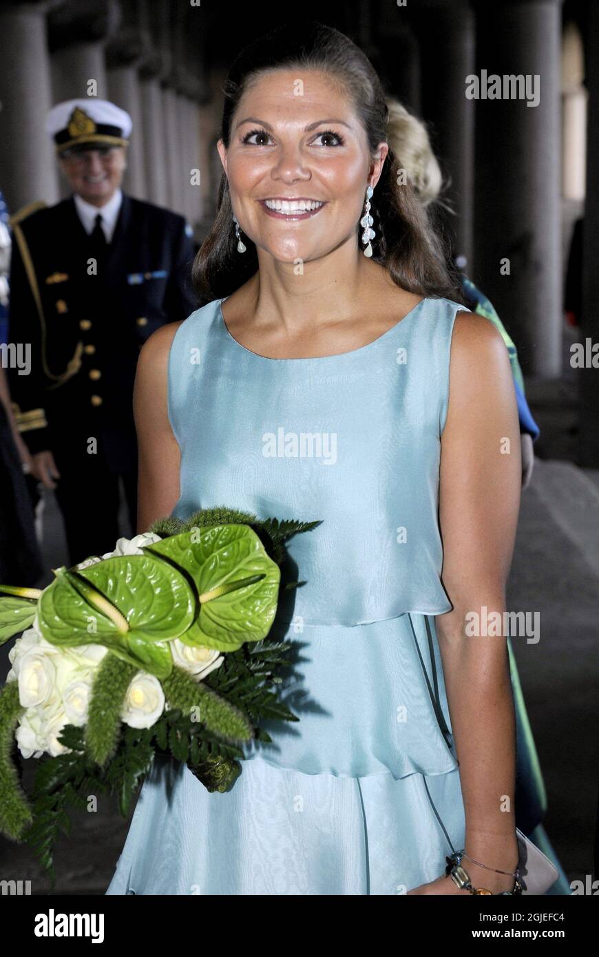 Crown Princess Victoria arrives at the Stockholm Water Prize Awards at ...