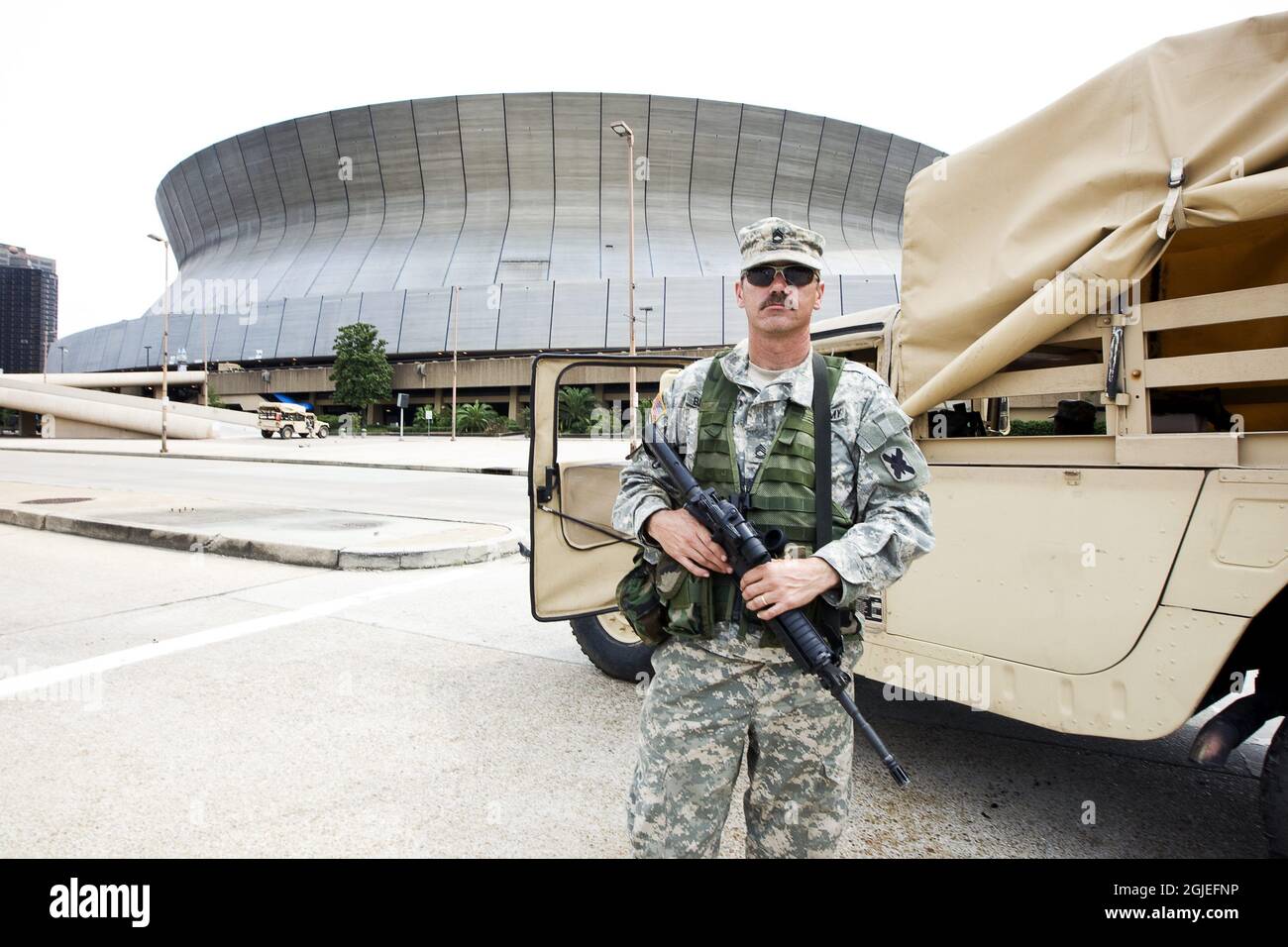 National Guard Sergeant John Blanton is experiencing his fourth ...
