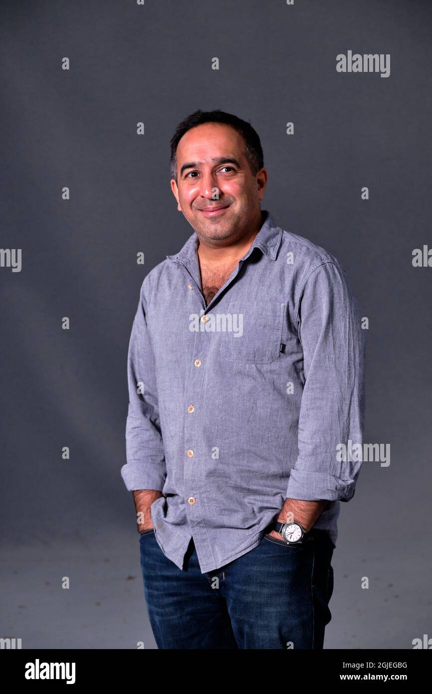 Clinical oncologist and writer Sam Guglani attends a photocall during ...