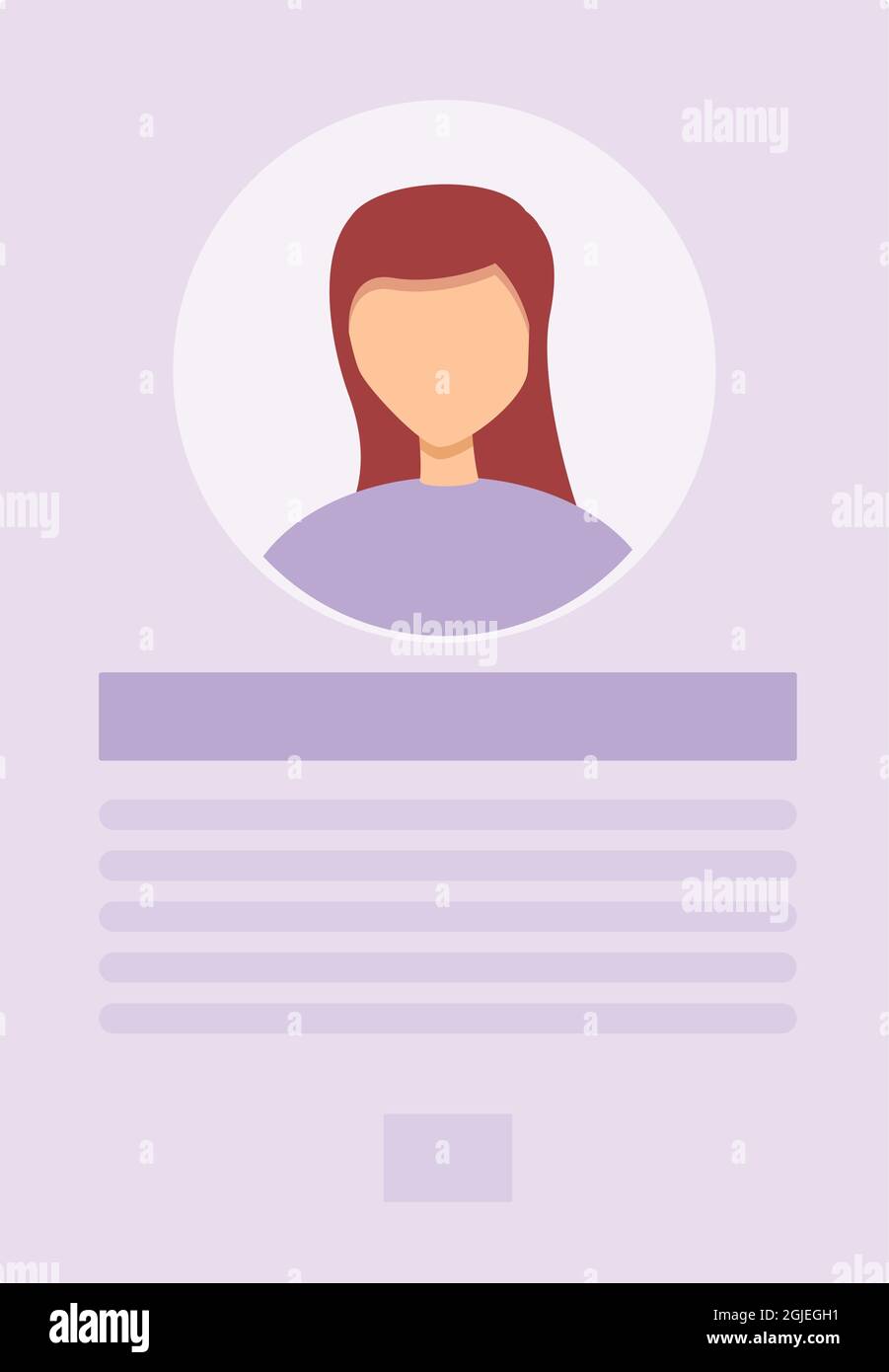 Girl cv icon cartoon vector. Work candidate. Man agreement Stock Vector ...