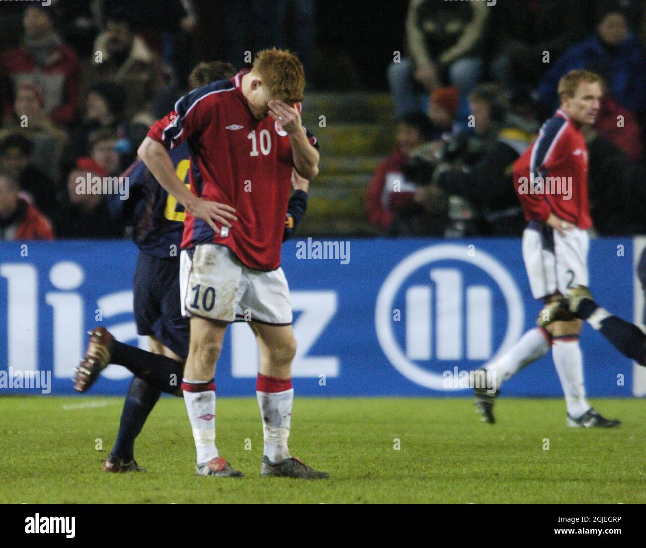 Soccer football full length dejection dejected hi-res stock photography ...