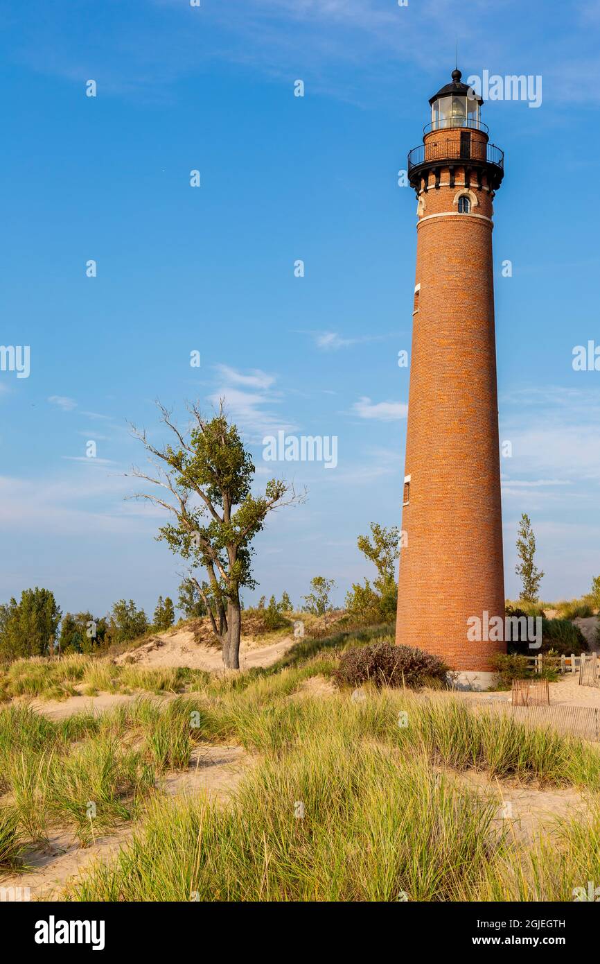 Little Sable Point Lighthouse near Mears, Michigan Stock Photo - Alamy