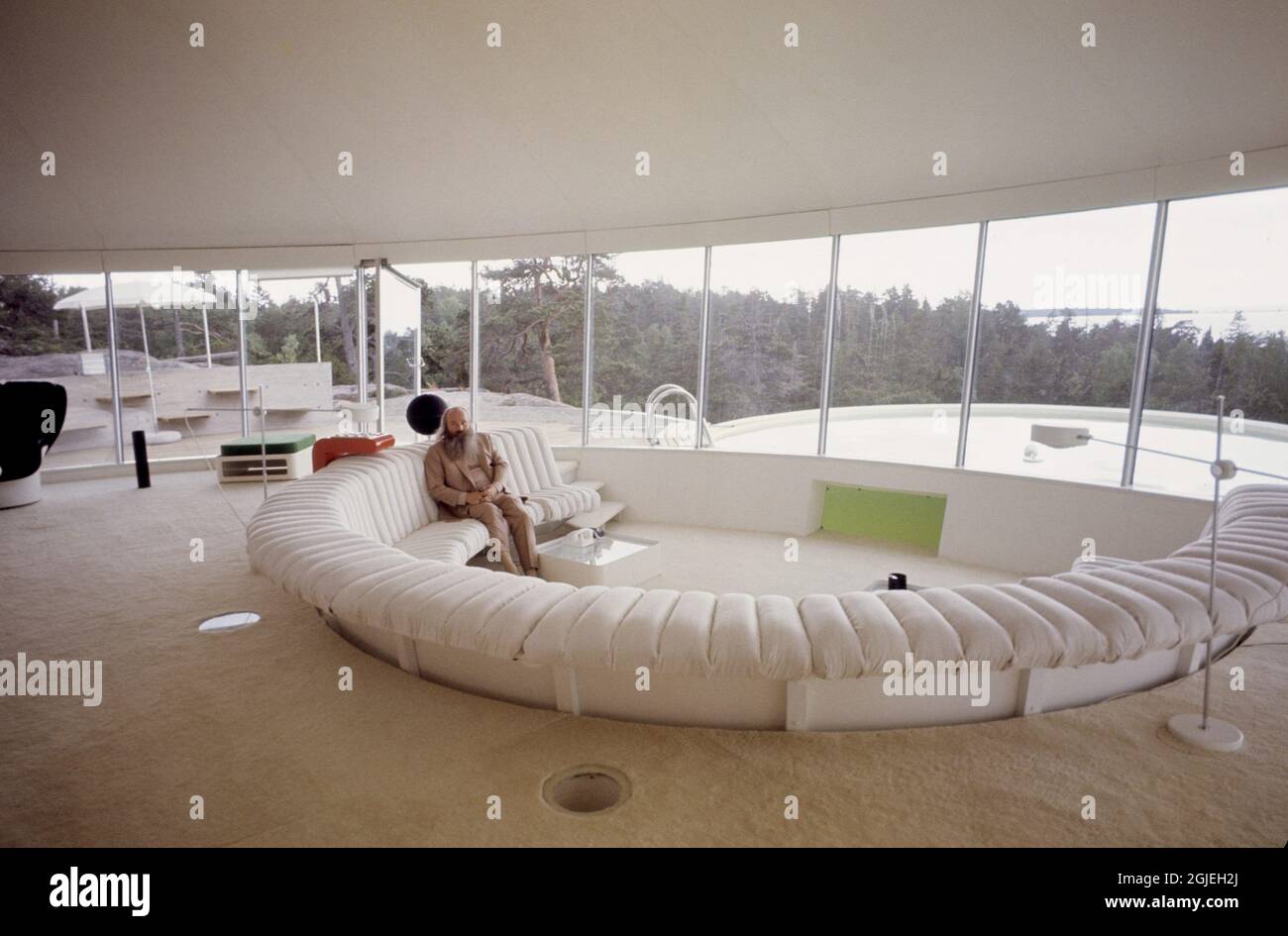 Simon Spies in his villa in Toro south of Stockholm Stock Photo - Alamy