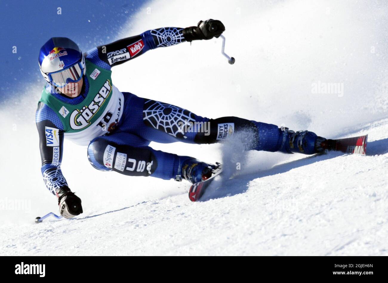 USA's Daron Rahlves in action on his way to victory Stock Photo - Alamy