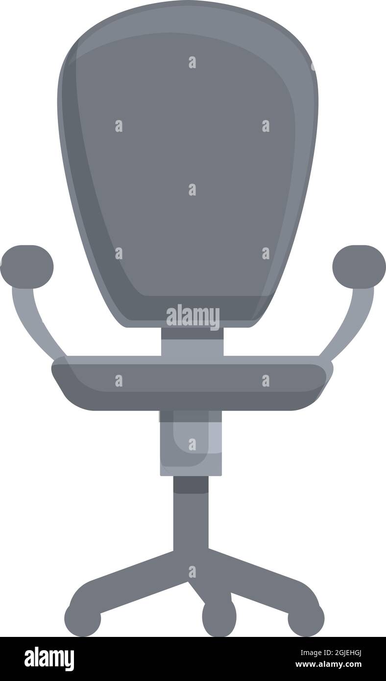 Work chair icon cartoon vector. Office desk. Business seat Stock Vector ...