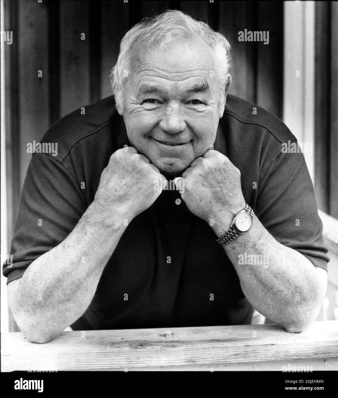 Swedish world heavyweight boxing champion Ingemar Johansson pictured in ...