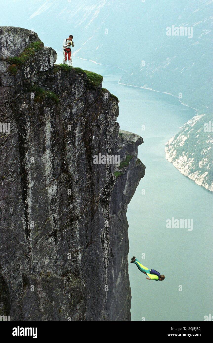 Mount Thor Base Jump