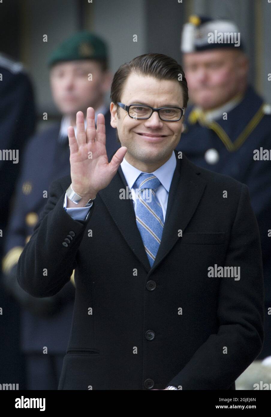 Crown Princess Victoria's fiancee Daniel Westling during the ...