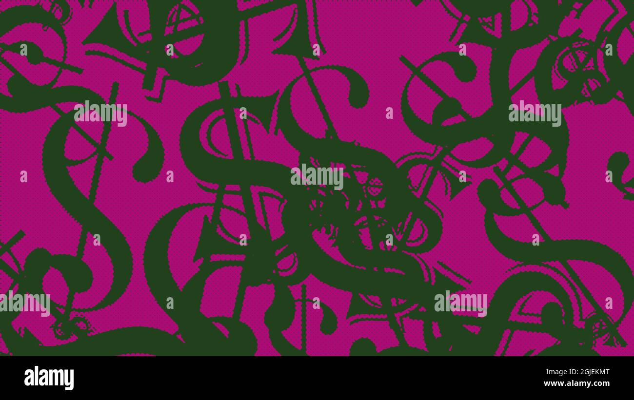 An abstract dollar sign grunge texture background image Stock Photo - Alamy