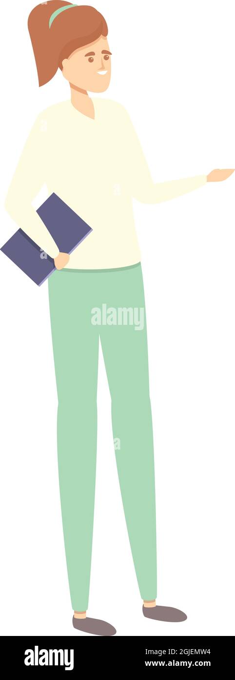 Office manager icon cartoon vector. Work business. Corporate strategy ...