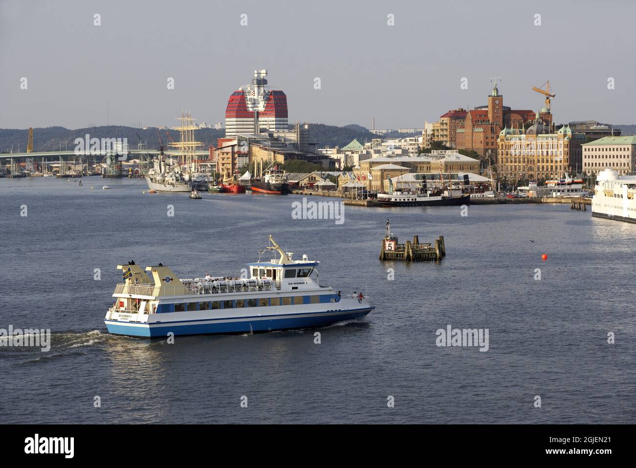 A general view of the Gota River in Gothenburg Stock Photo - Alamy