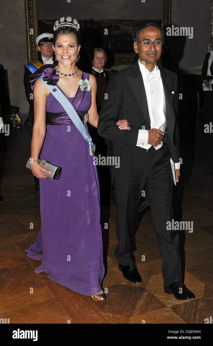 Crown Princess Victoria and Nobel Chemistry laureate Venkatraman ...