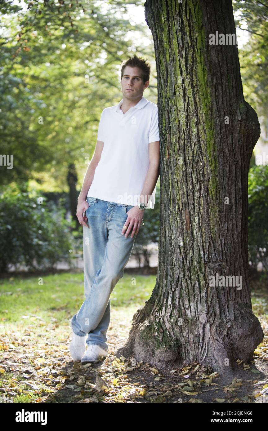 Jonas Altberg alias Basshunter the Swedish singer DJ and pop artist ...